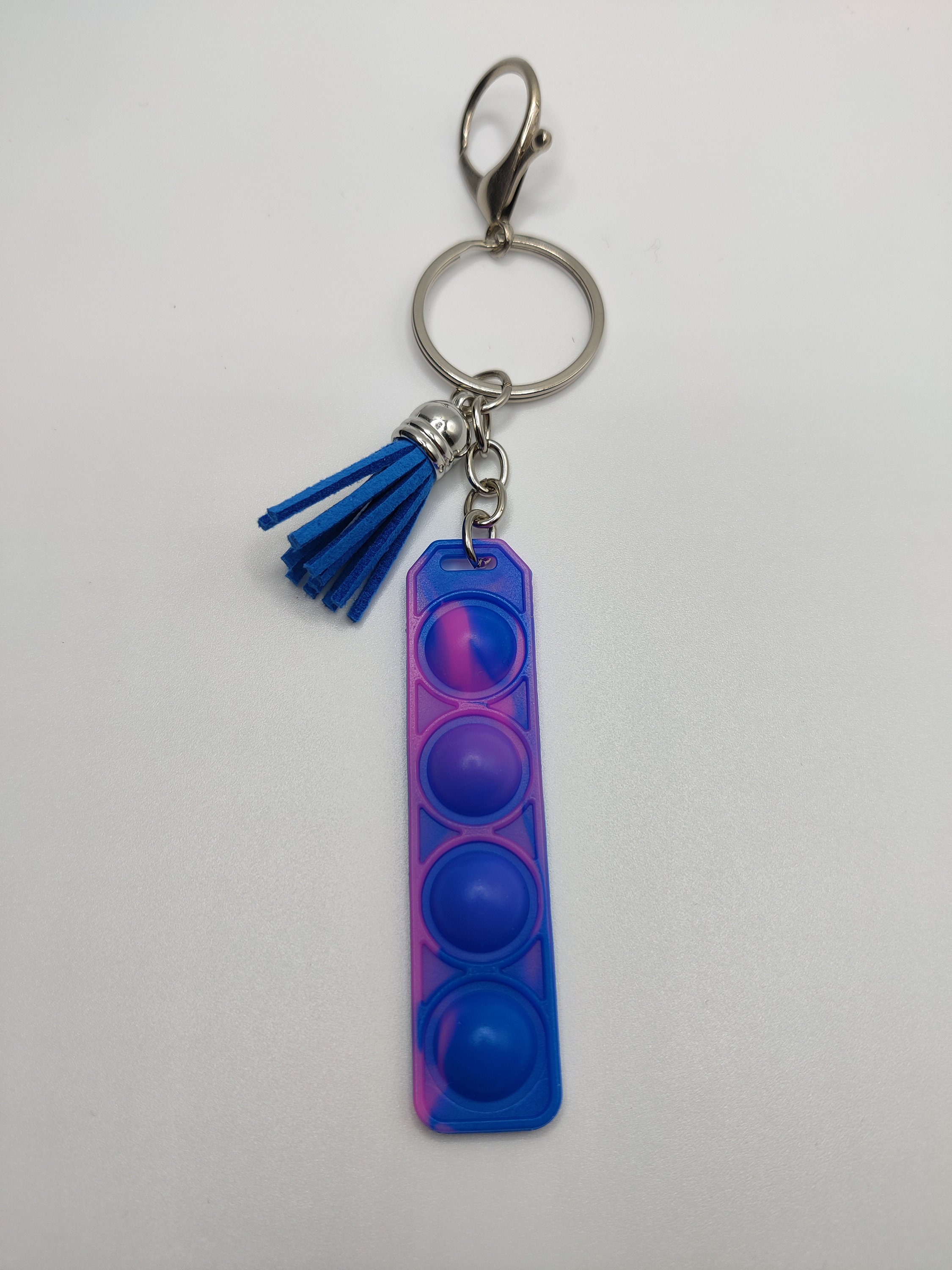 Pop Bubble Fidget Toy Keychains in Multiple Colors! Customize It! Figet ...