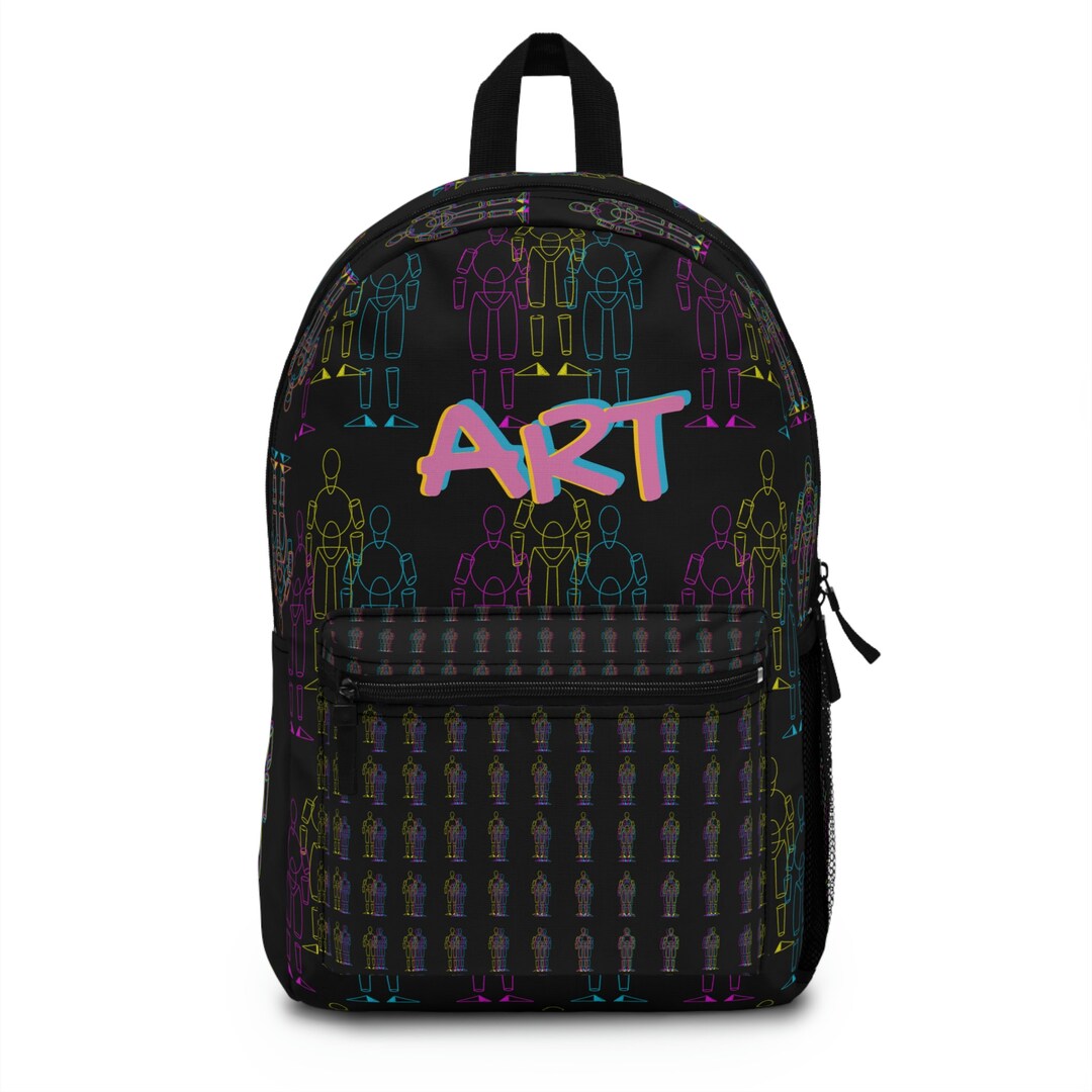 Art Backpack, Artist Design, Lightweight Polyester - Etsy
