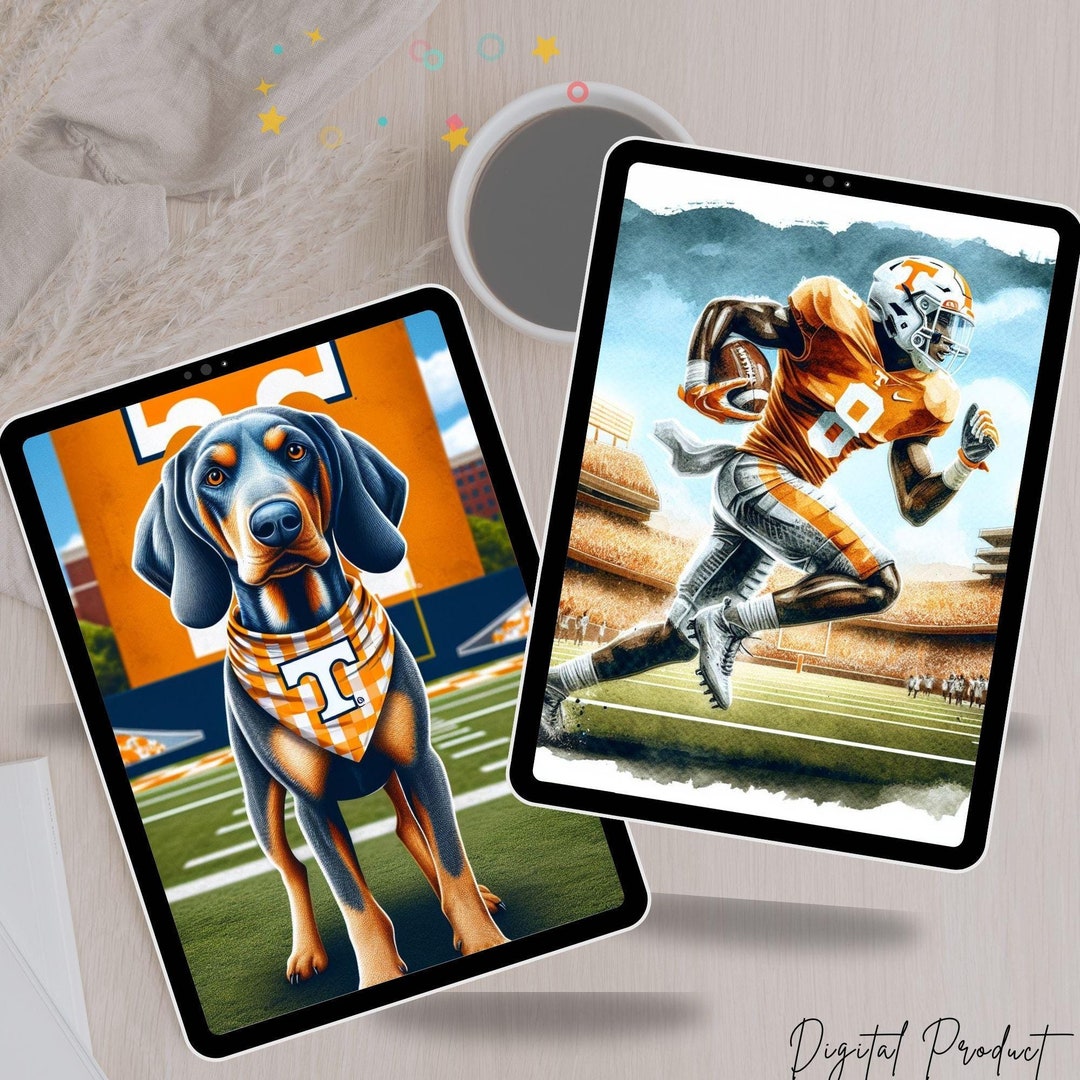 Digital Planner Stickers, SEC Football Tennessee Volunteers, Tennessee ...