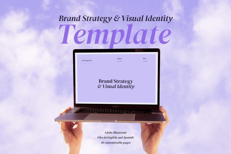 Brand Strategy & Visual Identity Template - Etsy
