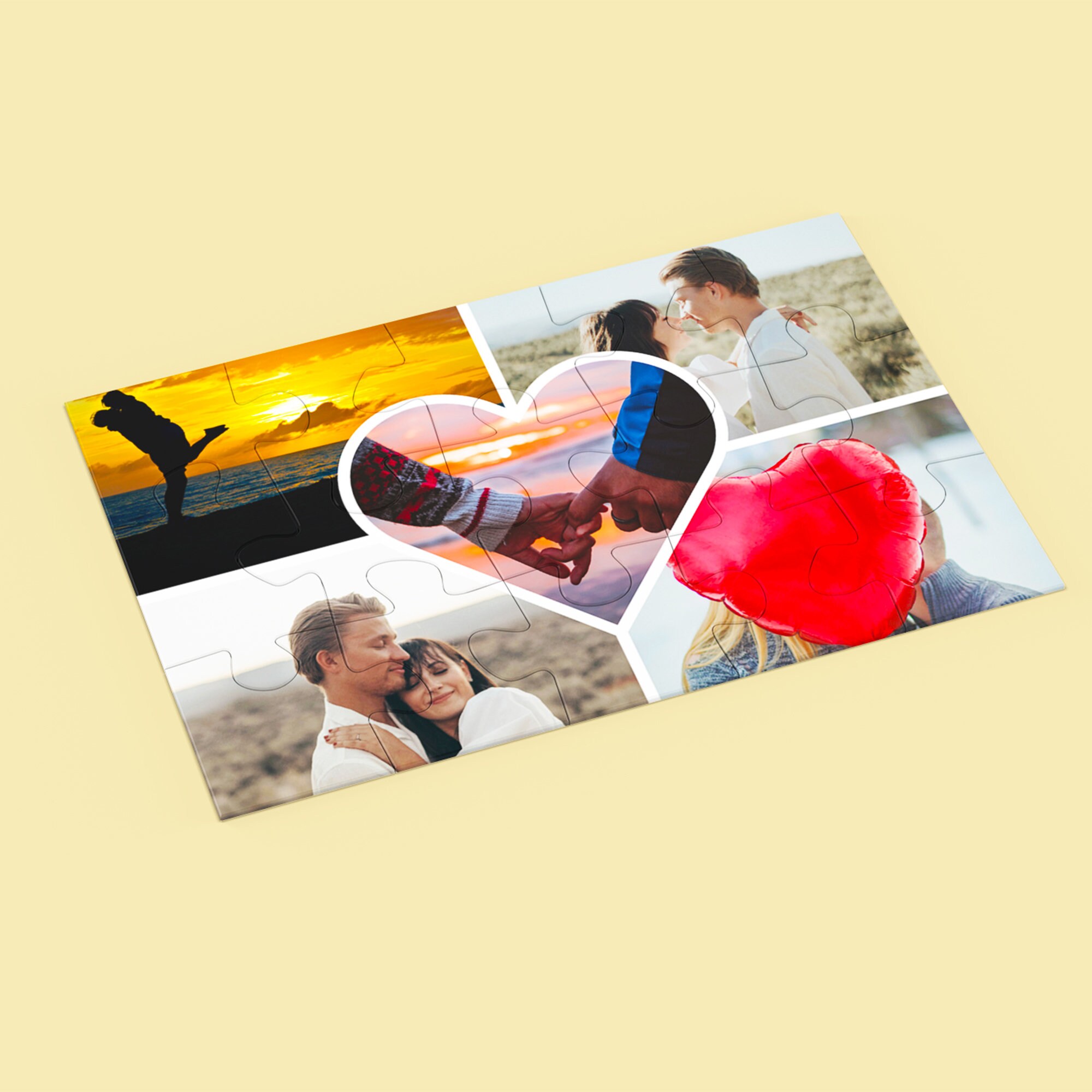 Custom Puzzle From Photo, Family Photo Portraits, Personalized Puzzle ...
