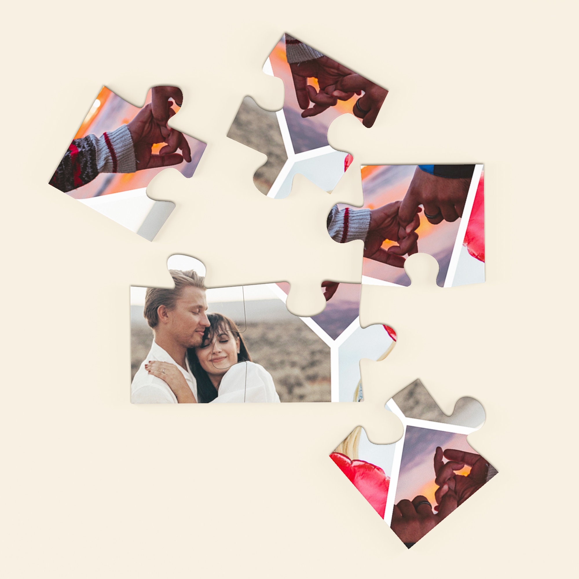 Custom Puzzle From Photo, Family Photo Portraits, Personalized Puzzle ...