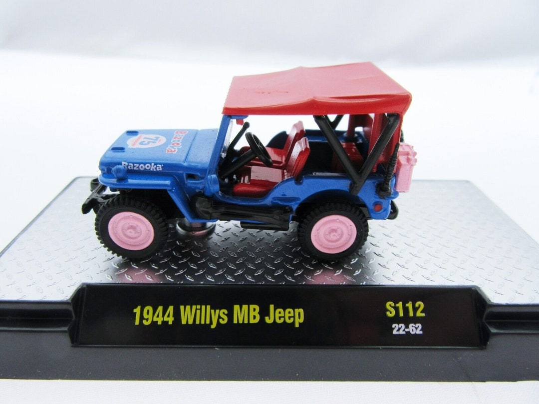 M2 Details Bazooka 75th Anniversary 1944 Willys MB Jeep Die Cast Car - Etsy