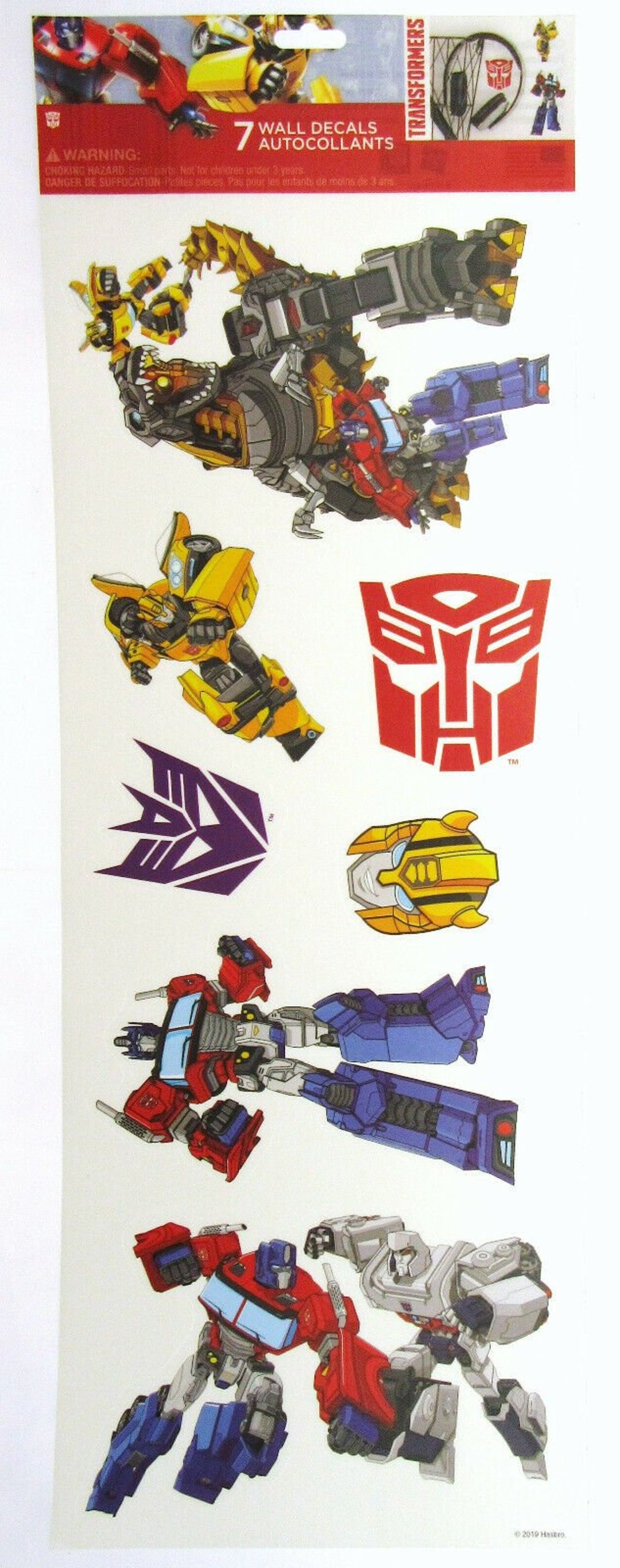 Transformers Sticker Autobot Decepticon 7 Wall Decals Autocollants - Etsy