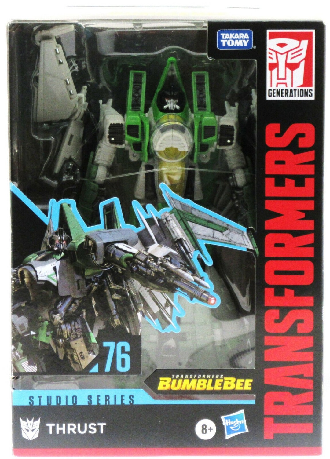 TRANSFORMERS Thrust 76 Studio Series Decepticon Hasbro - Etsy