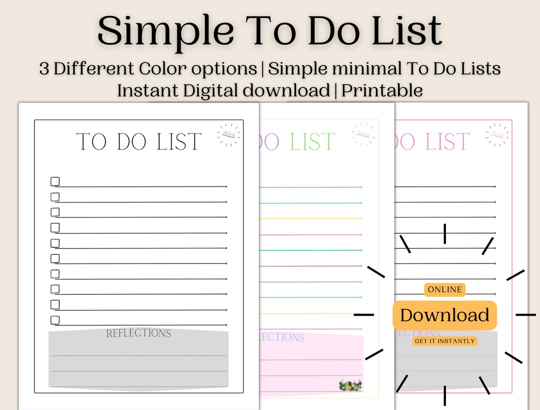 Ultimate Task Master: Printable to Do List, A4/a5/letter/half ...