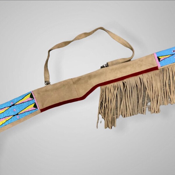 Cowhide Rifle Scabbard - Etsy