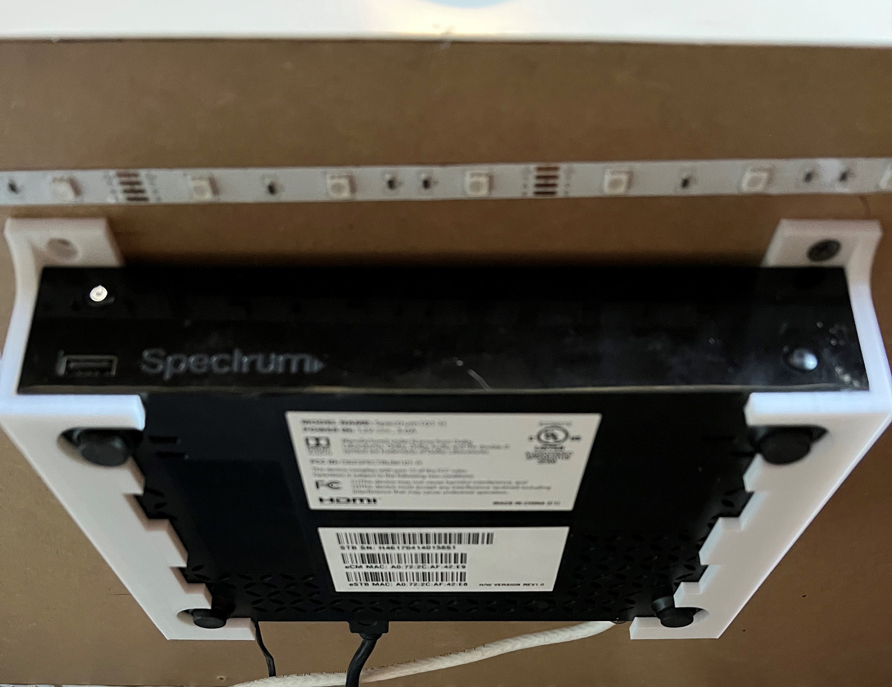 Spectrum101-h Cable Box Desk Mount - Etsy