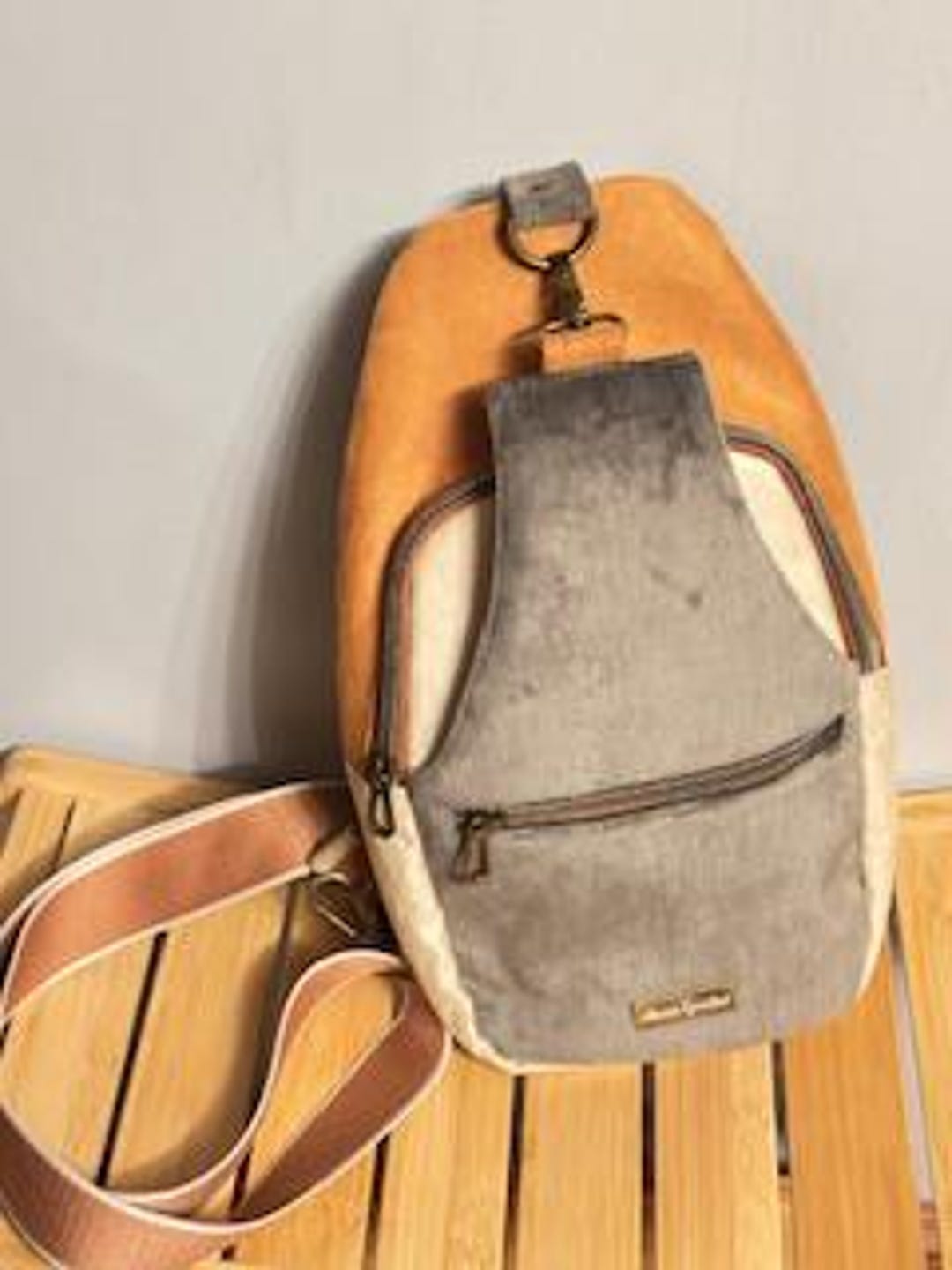 Retro Style Sling Bag Backpack - Etsy