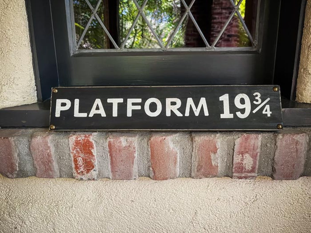Custom Train Express Platform Station Creation, Solid Wood and Paint ...