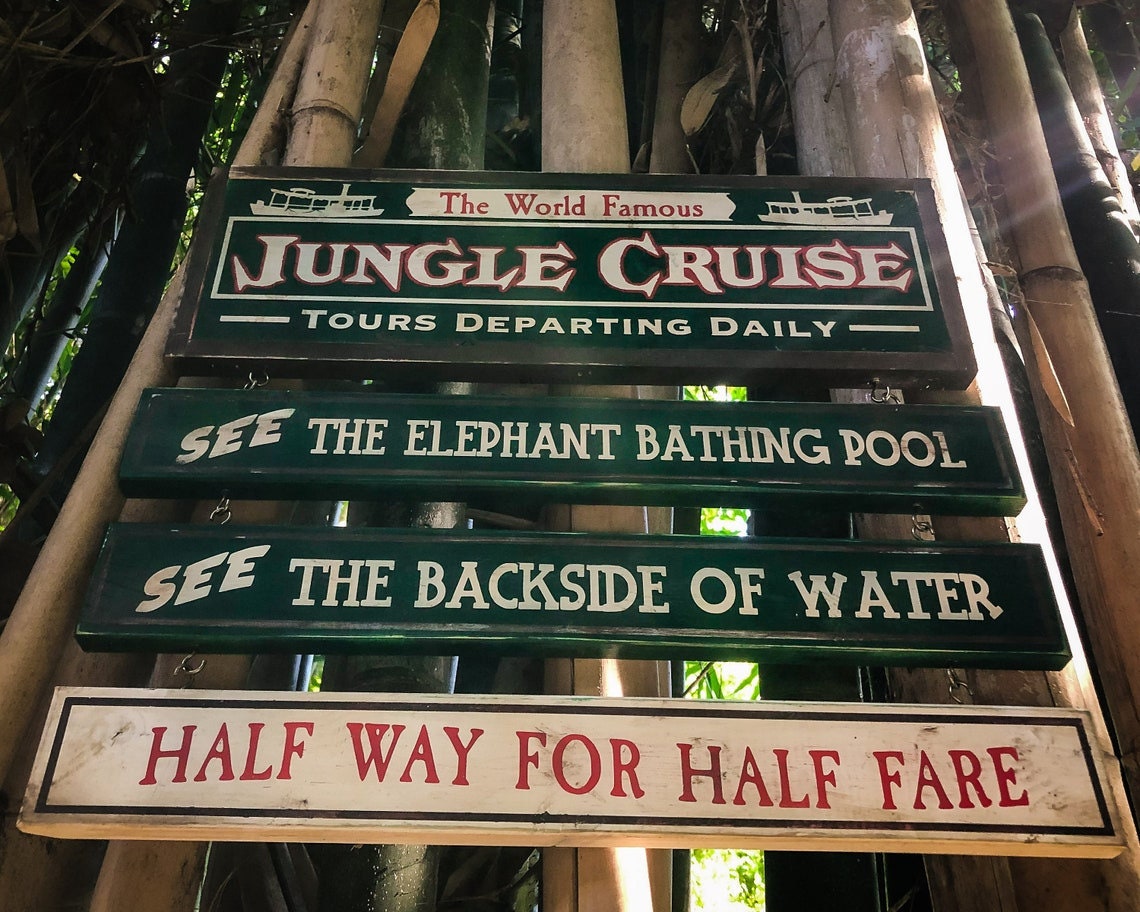 Cruising the Jungle Large Dock Sign Solid Wood and Paint - Etsy