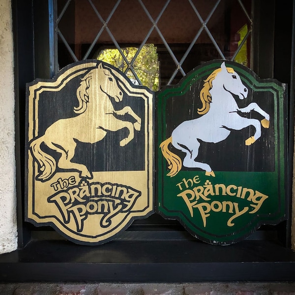 Prancing Pony Sign - Etsy