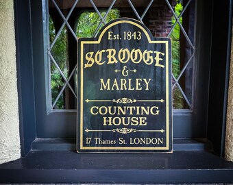 Scrooge and Marley Counting House London - Etsy