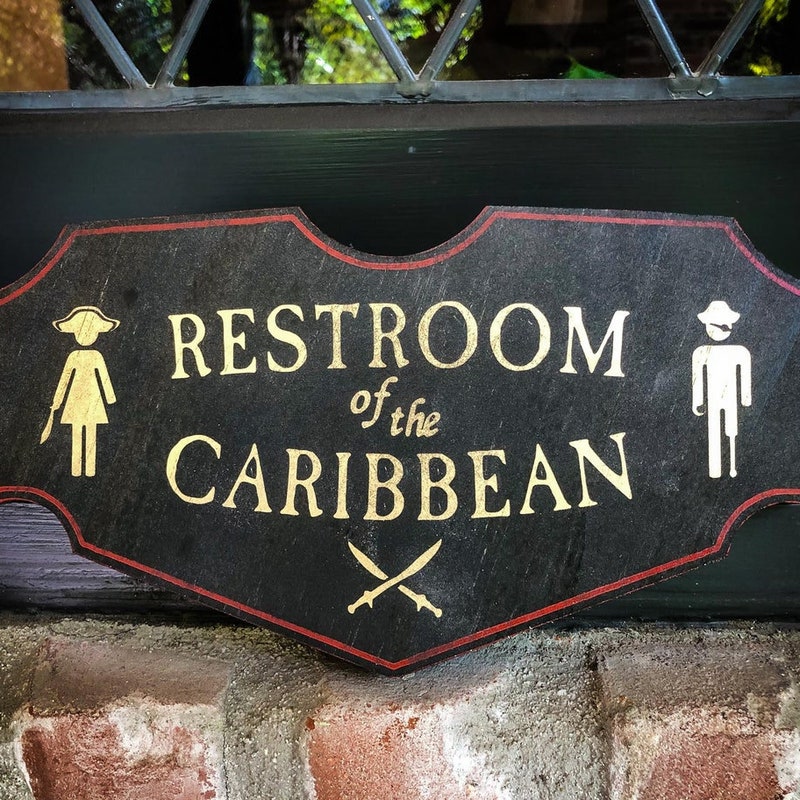 Pirate Bathroom - Etsy