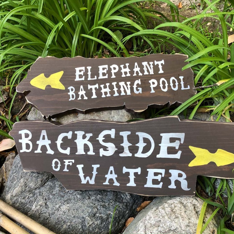 Elephant Wood Sign - Etsy