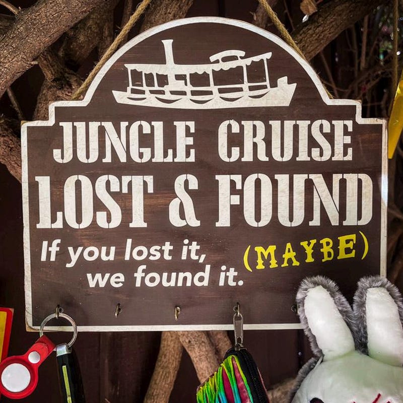 Lost and Found Sign - Etsy