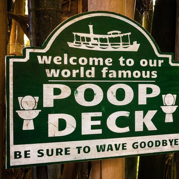 Hawaiian Bathroom Signs - Etsy