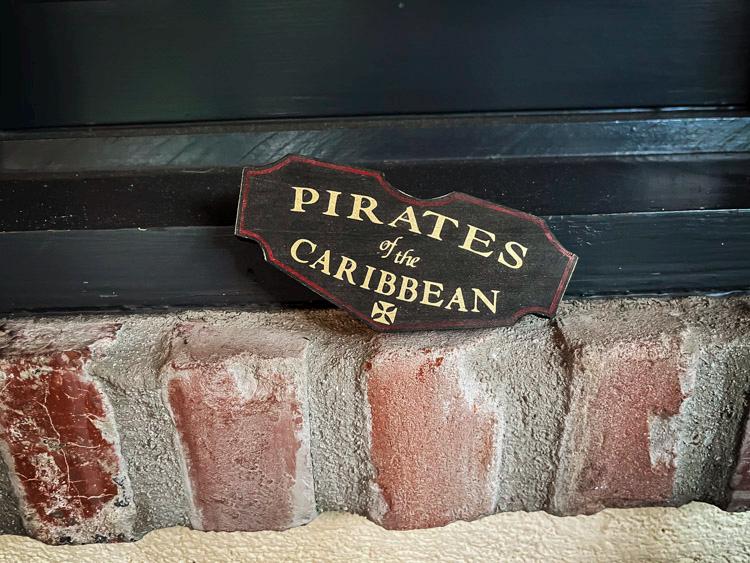 Hand Crafted Pirates of the Caribbean Shield, Rustic Wood Sign, Quality ...