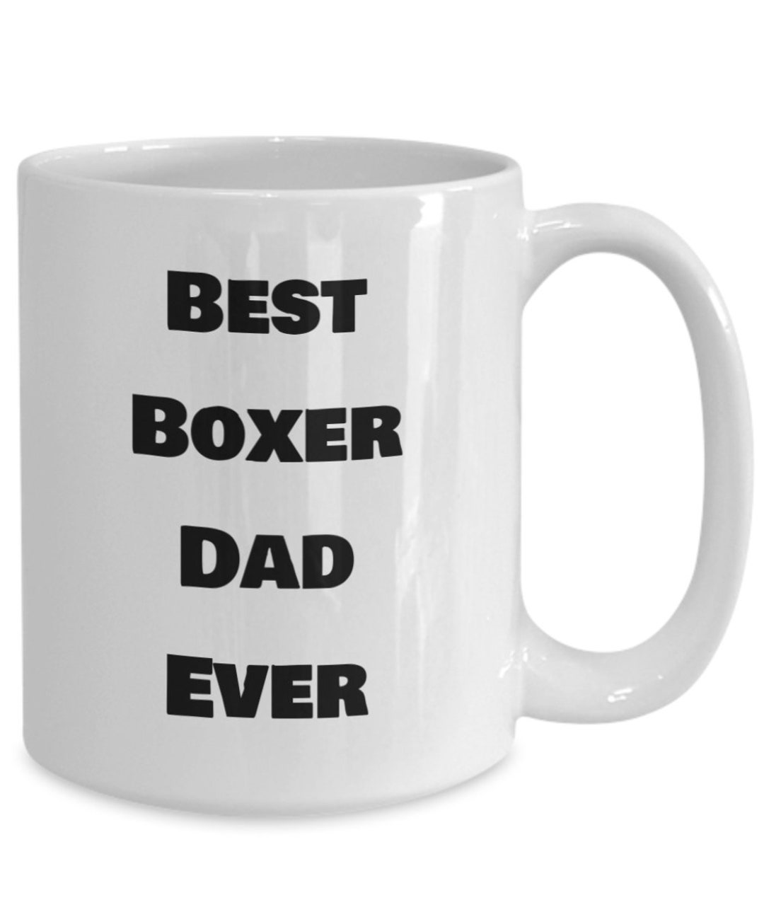 Best Boxer Dad Mug.....double Sided - Etsy