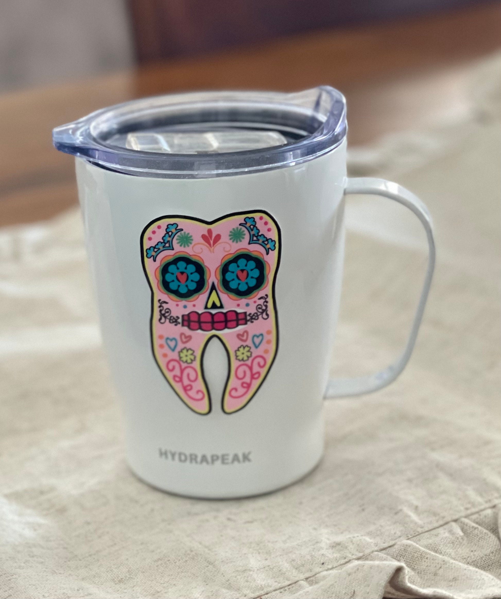 Sugar Skull Tooth Sticker, Dental Sticker, Dentist, Dental Student ...