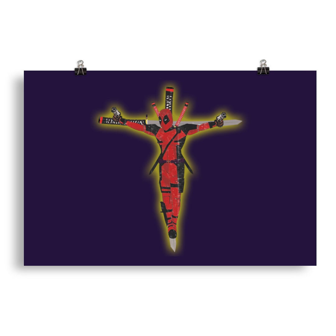 Marvel Jesus Poster - Etsy
