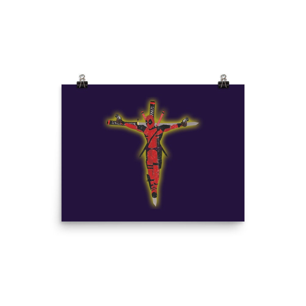 Marvel Jesus Poster - Etsy