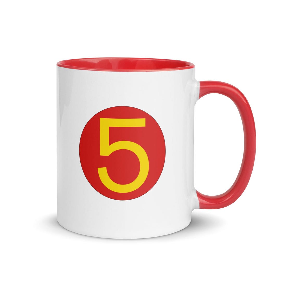 Speed Racer Mach-5 Mug With Color Inside - Etsy