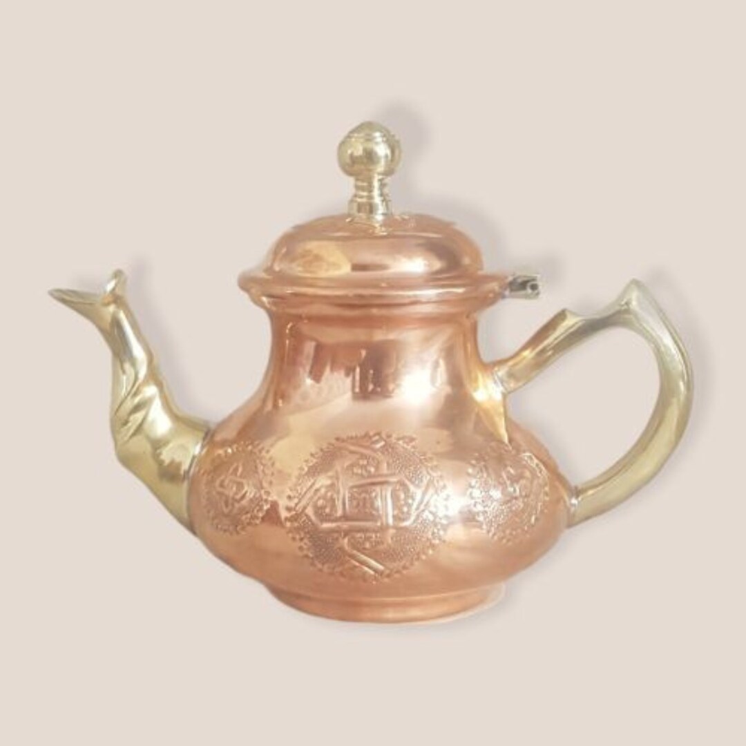 Handmade Copper Teapot 500 Ml - Etsy