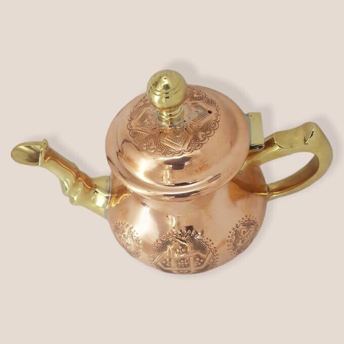 Handmade Copper Teapot 500 Ml - Etsy