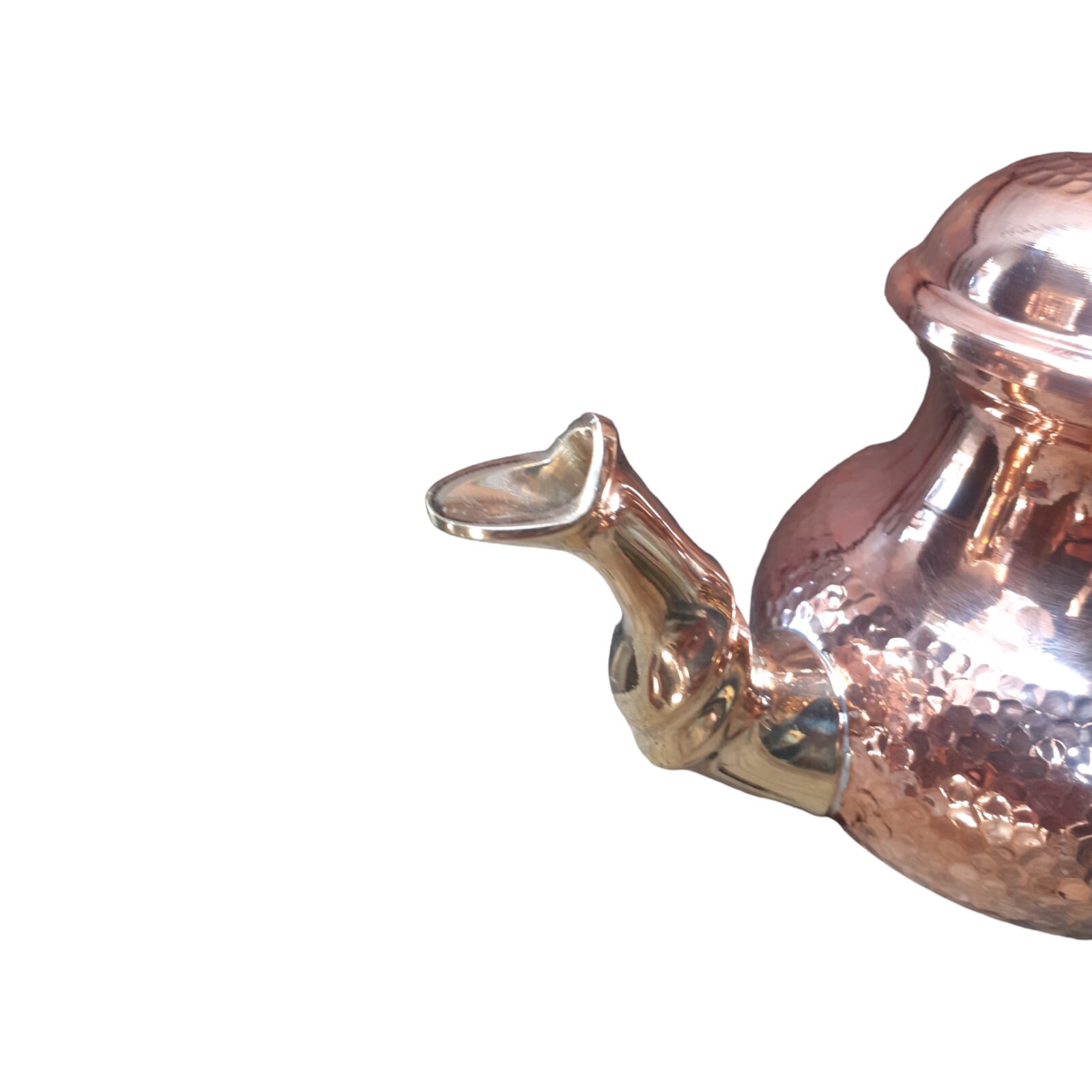 Moroccan Copper Teapot Romi, Traditional Arabic Tea Kettle, Artisanal ...