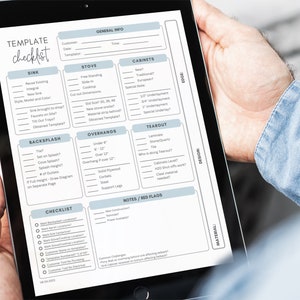 Countertop Template Checklist - Checklist for Templating Granite ...