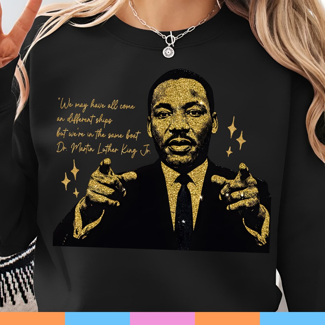 Black History Month Png, Martin Luther King Portrait Png, MLK Day PNG ...