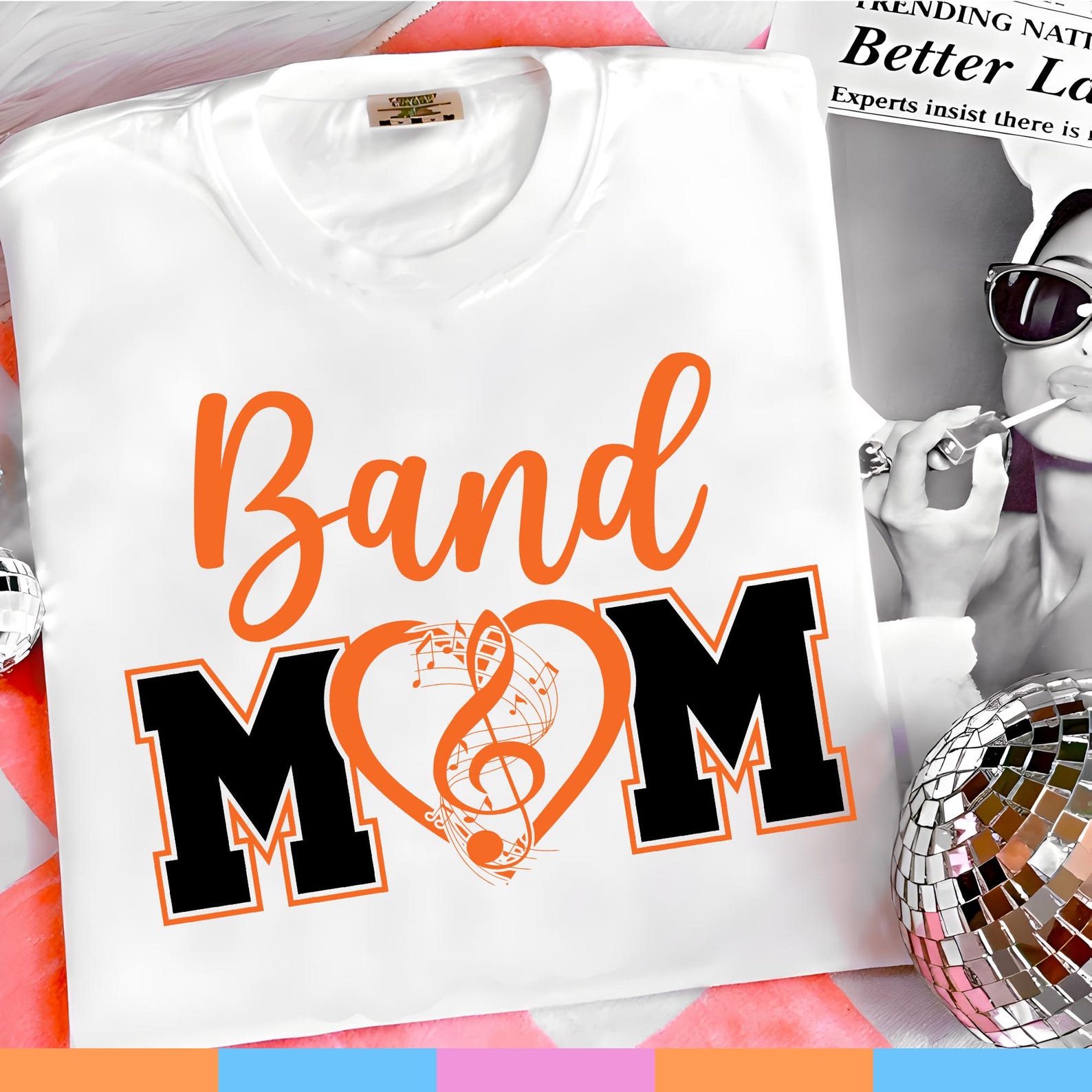 Band Mom SVG Band Mom PNG Marching Band Mom Shirt Design Drumline Mom ...