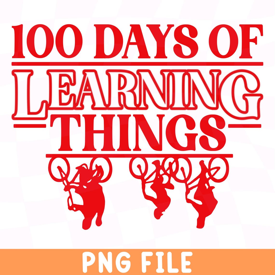 100 Days of Learning Things PNG Sublimation Design, (digital Download ...