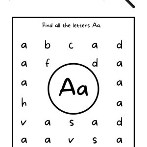 Preschool Learning Pack, Handwriting Practice the Alphabet, Numbers and ...