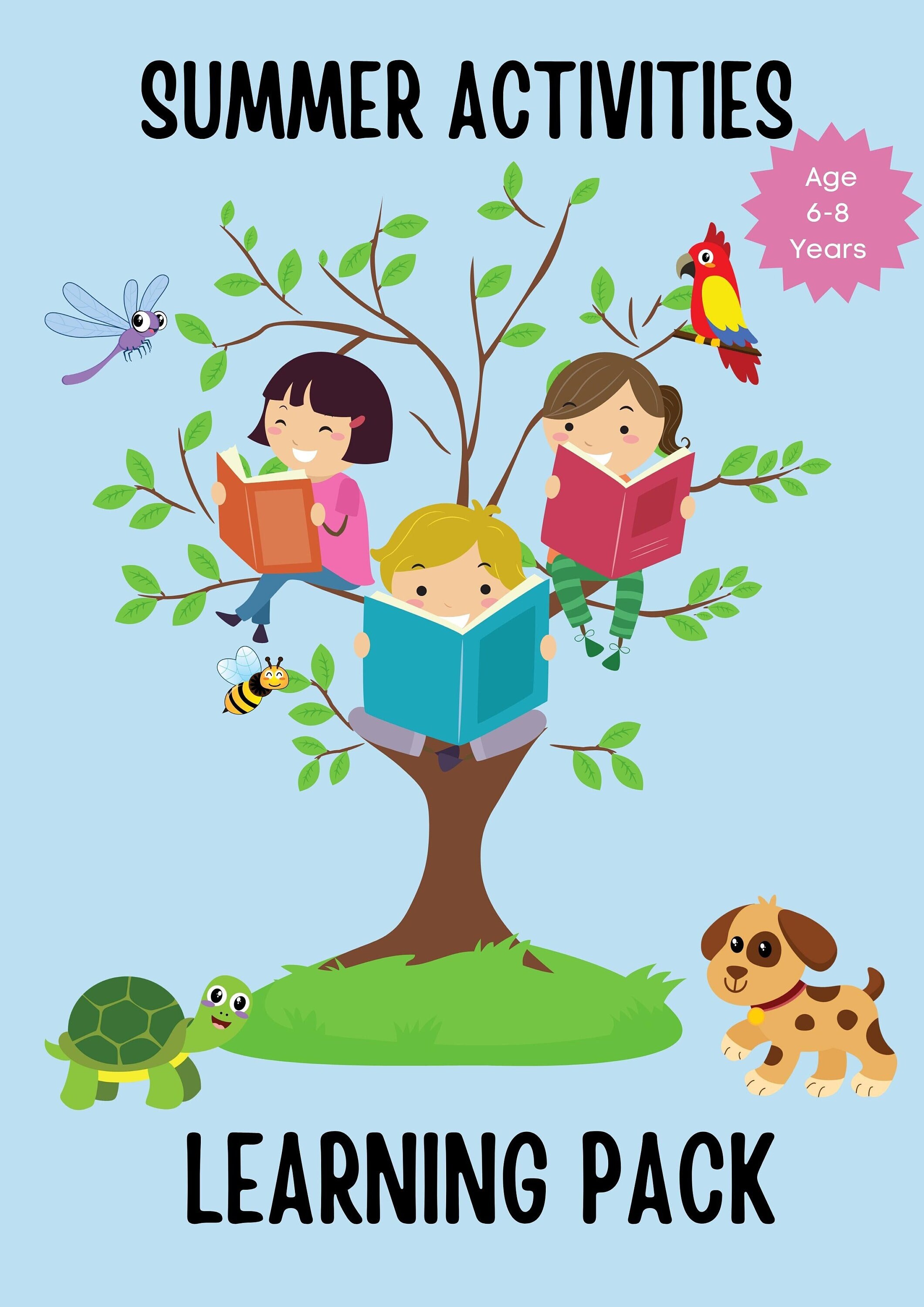 Printable Children's Activity Pack. Summer Activities - Etsy