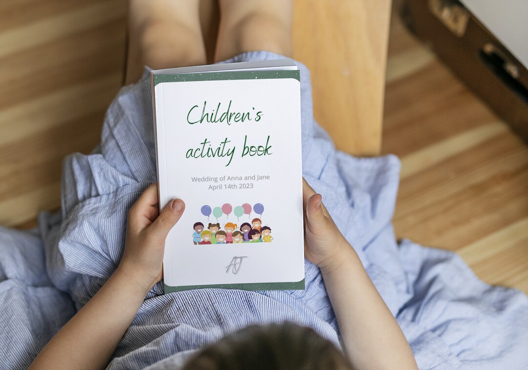 Wedding LGBTQIA Activity Book for Kids Printable english With ...