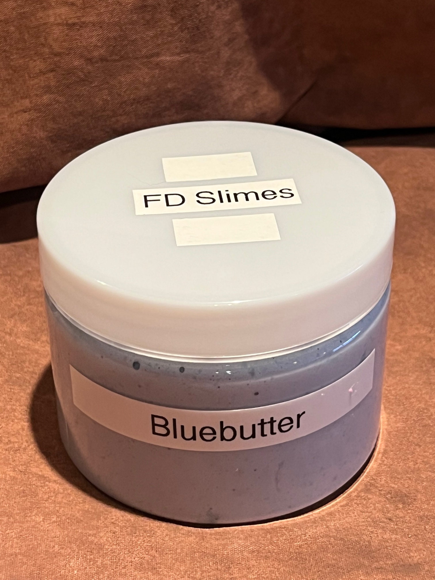 Fancy Duck Slimes Bluebutter Slime: Butter Texture 8oz, Great for ...
