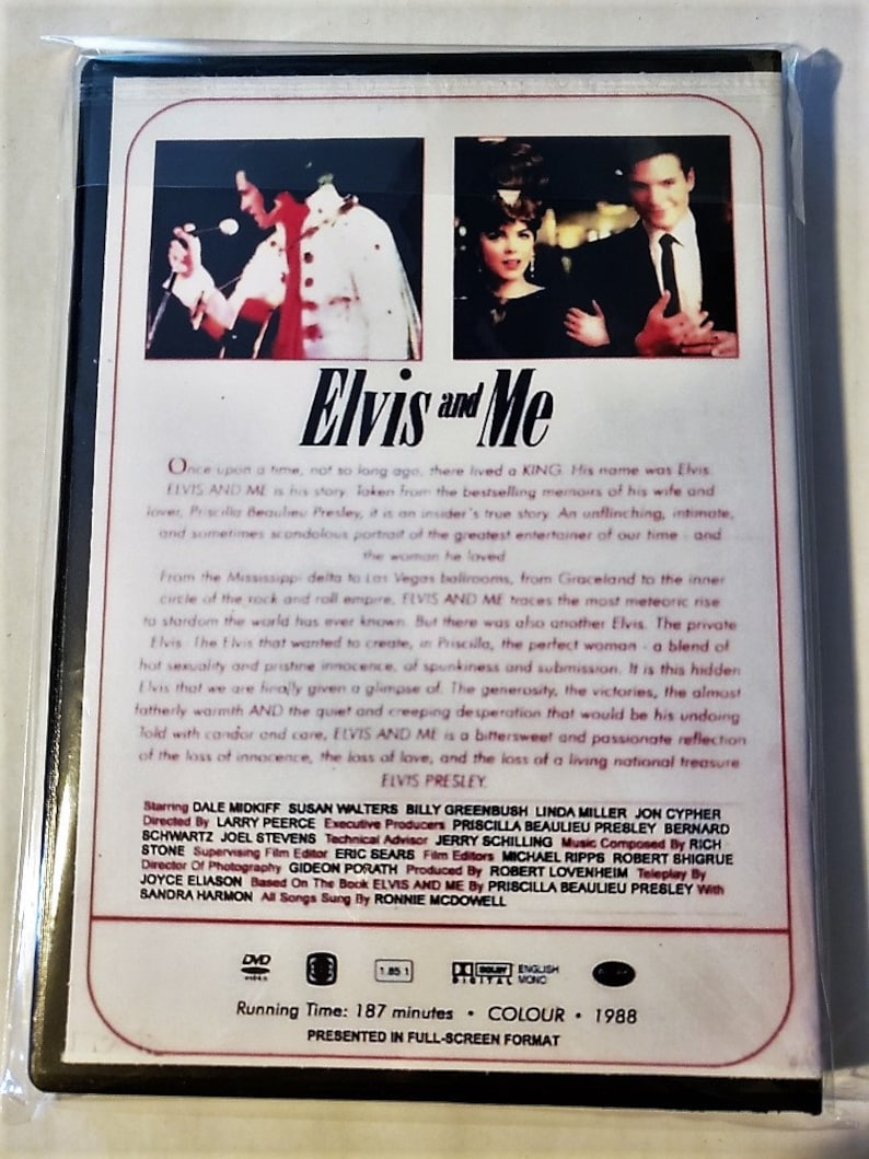 Elvis and Me 1988 Made for TV Movie DVD - Etsy