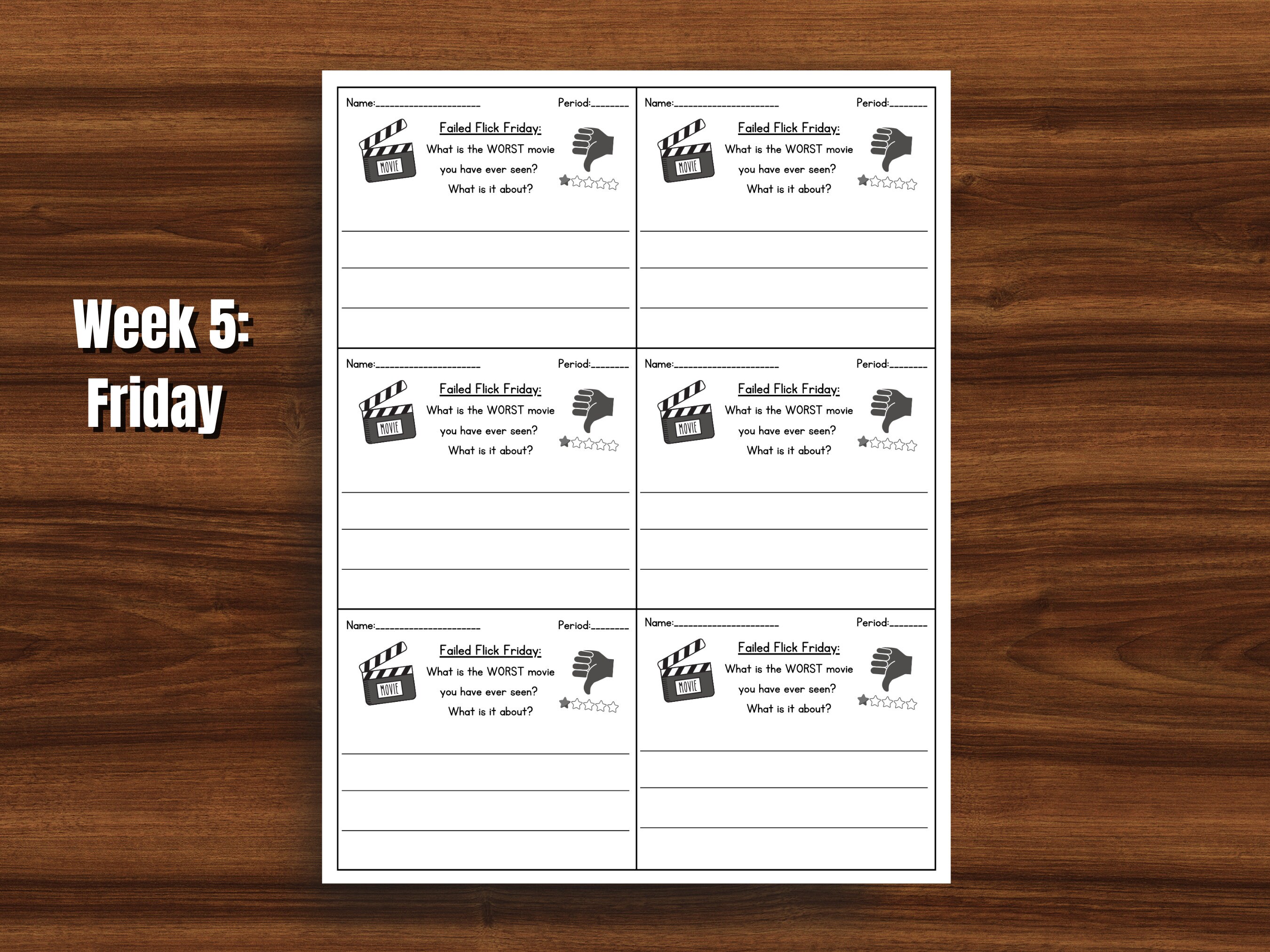 Weekly Warm-ups *ALL PACKS (#1 - #5)* // Warm-ups for Each Day of the ...