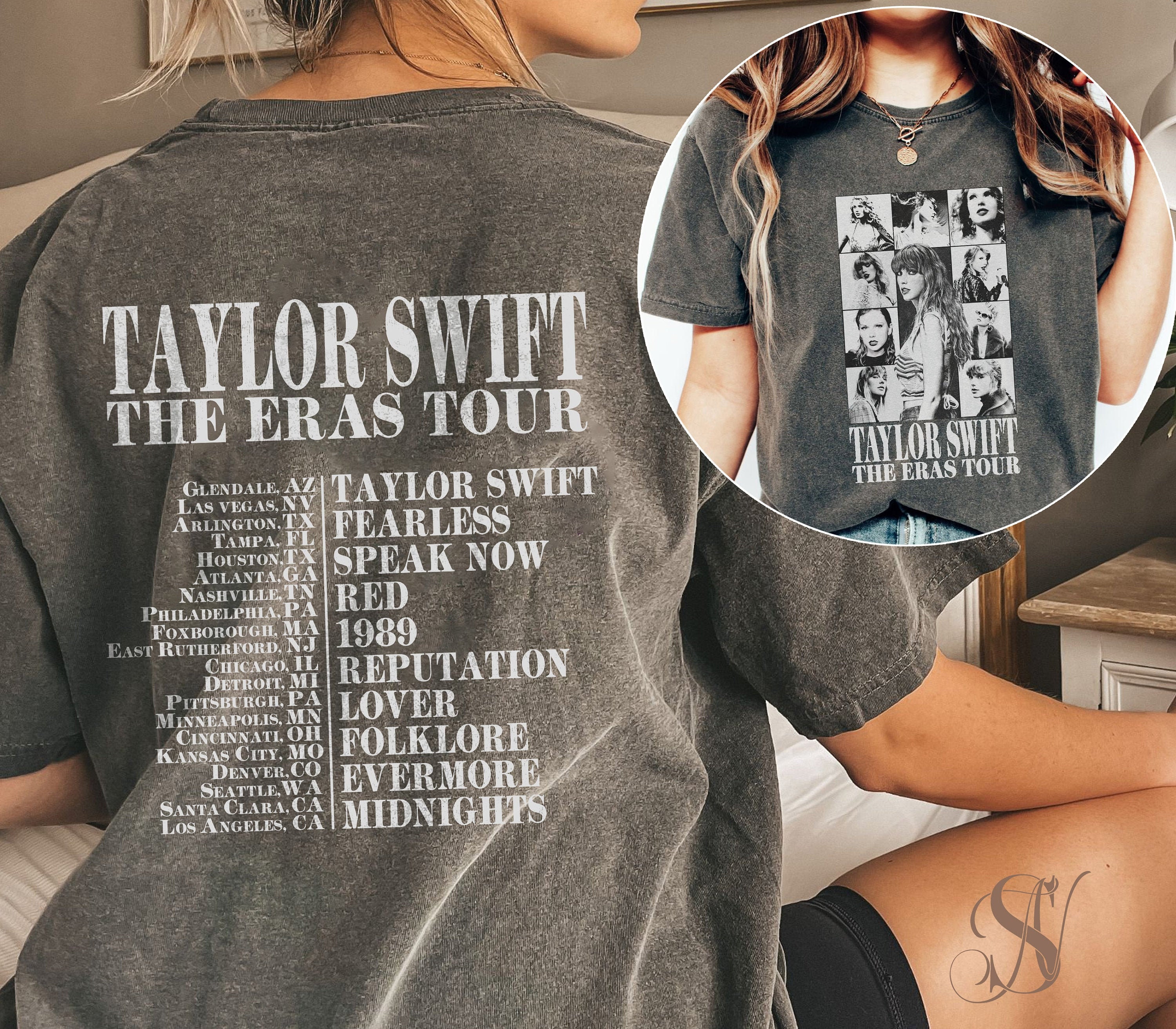 The Eras Tour Tshirt, TS The Eras Tour T-Shirt, Eras Tour 2023 Shirt