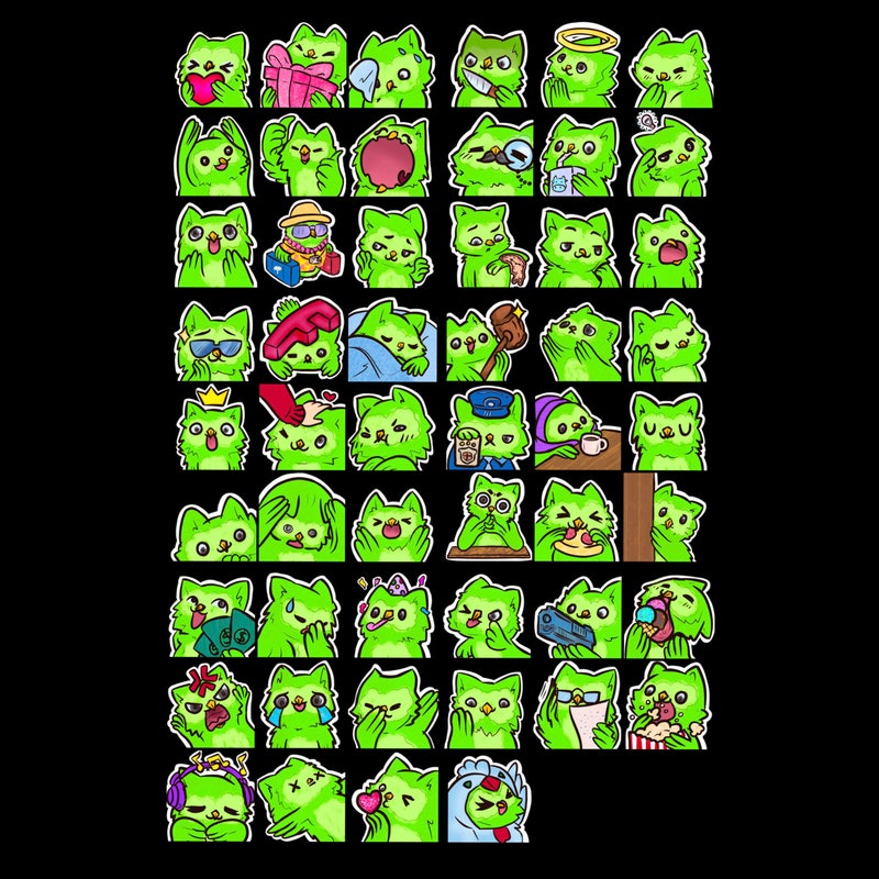 Duolingo Stickers - Etsy