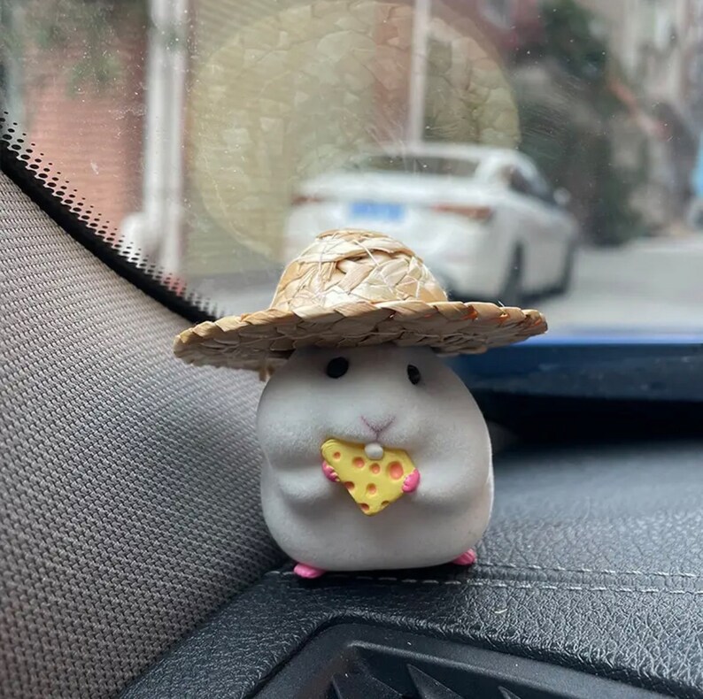 Adorable Hamster Dashboard Accessory - Etsy