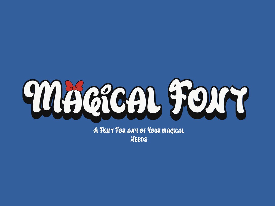 Magical Font, Kingdom Font, Mouse Font, Famous Fonts, Walt Fonts ...