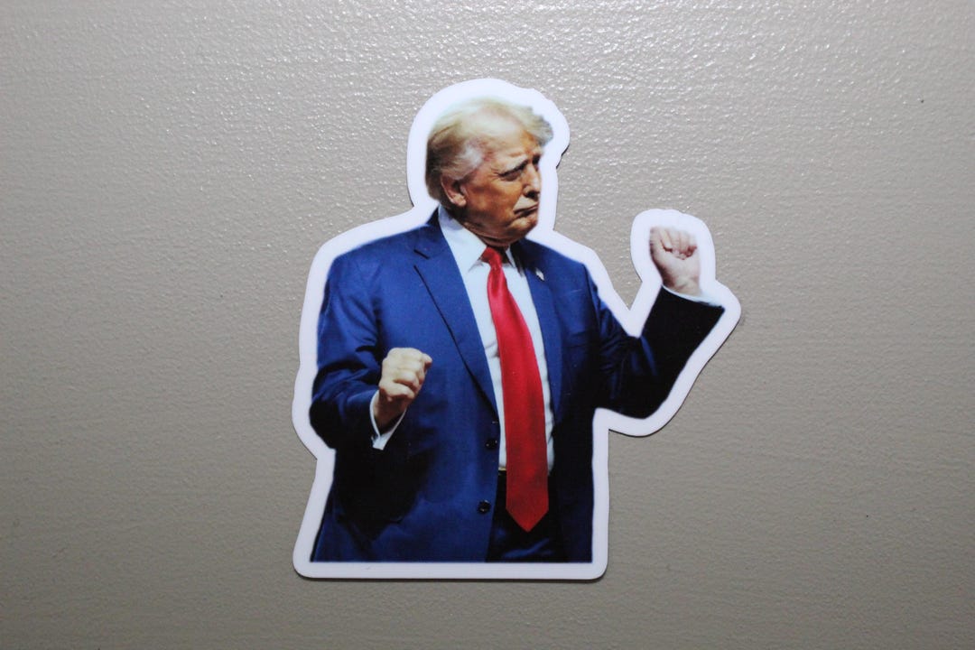 Dancing Trump Sticker, MAGA, Trump Sticker, Gifts for Him, USA Sticker ...
