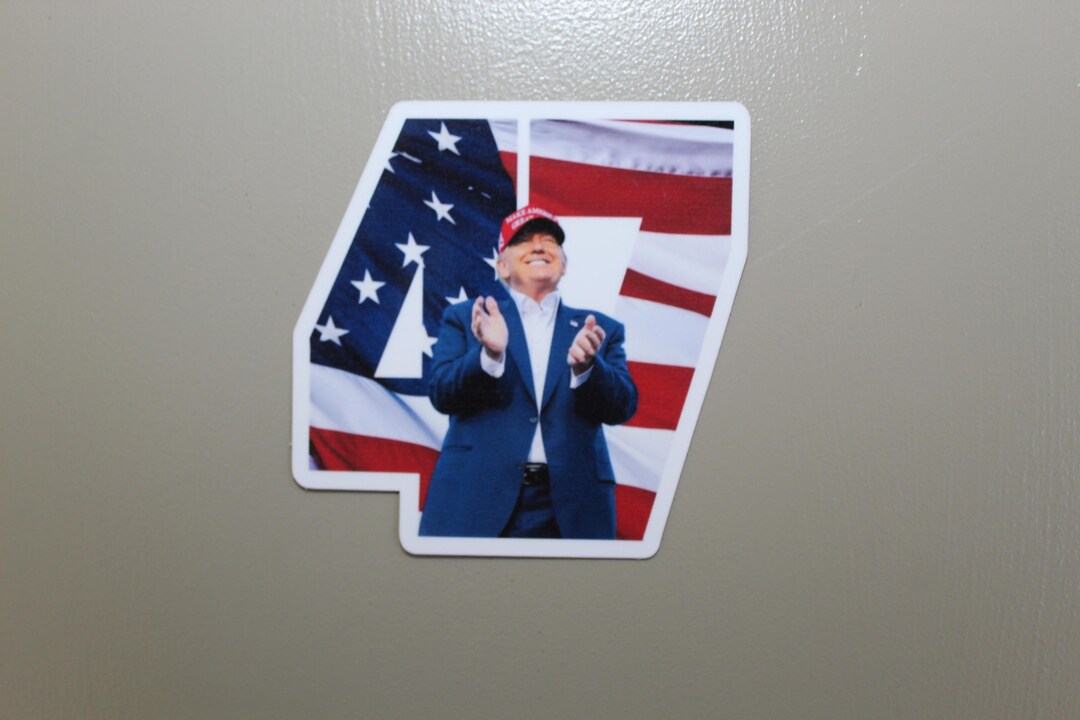 Trump 47 Sticker: Waterproof MAGA Republican Decal - Etsy