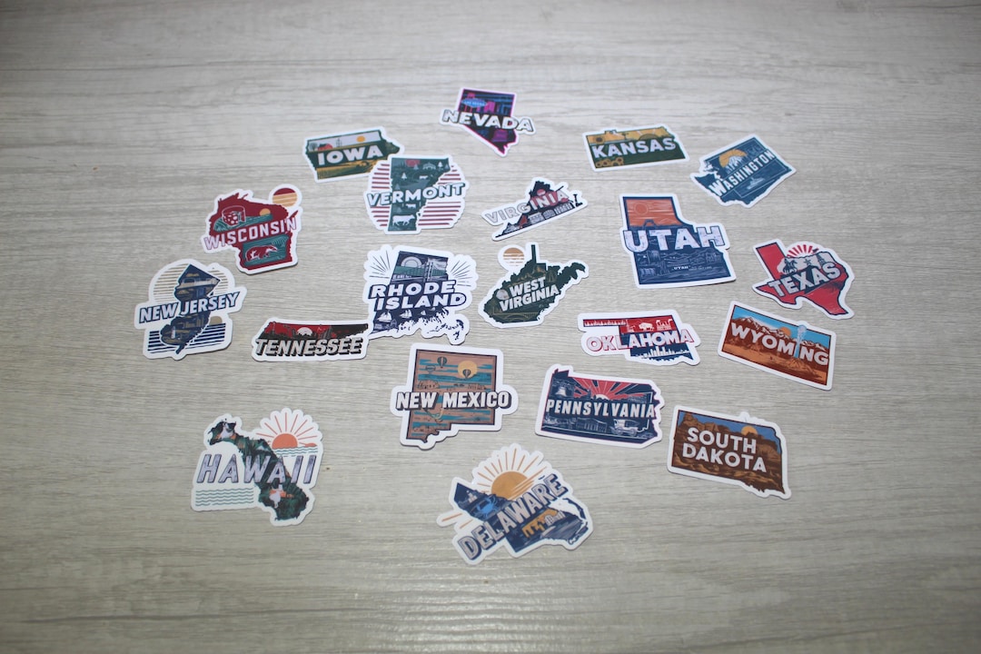 State Stickers Travel Stickers State Travel United States Washington ...