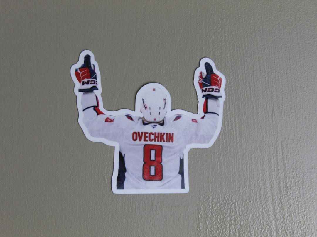 The Great 8 Ovechkin Sticker, the Great Chase Sticker, Washington ...