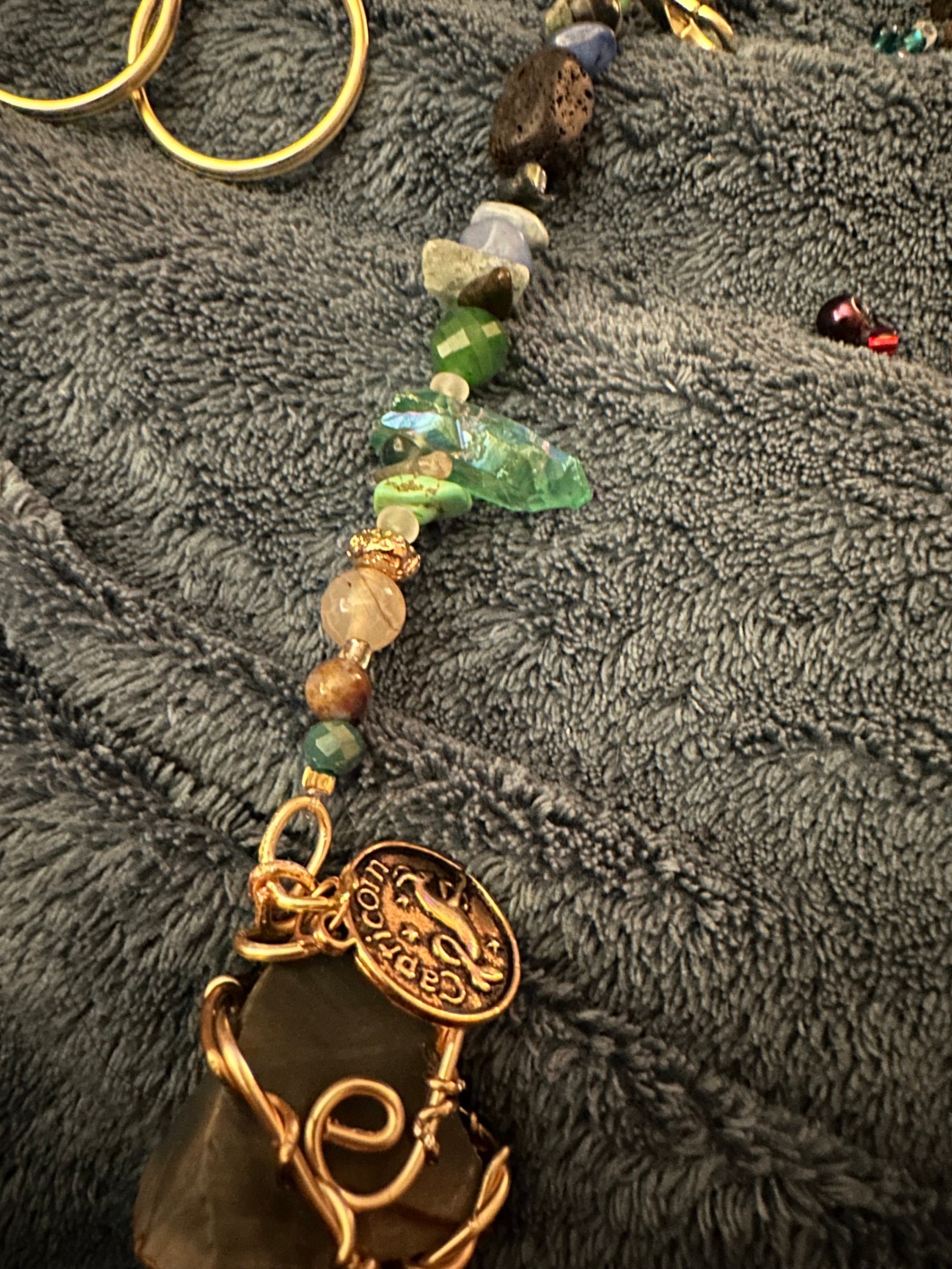 Crystal Bead Keychain - Etsy UK