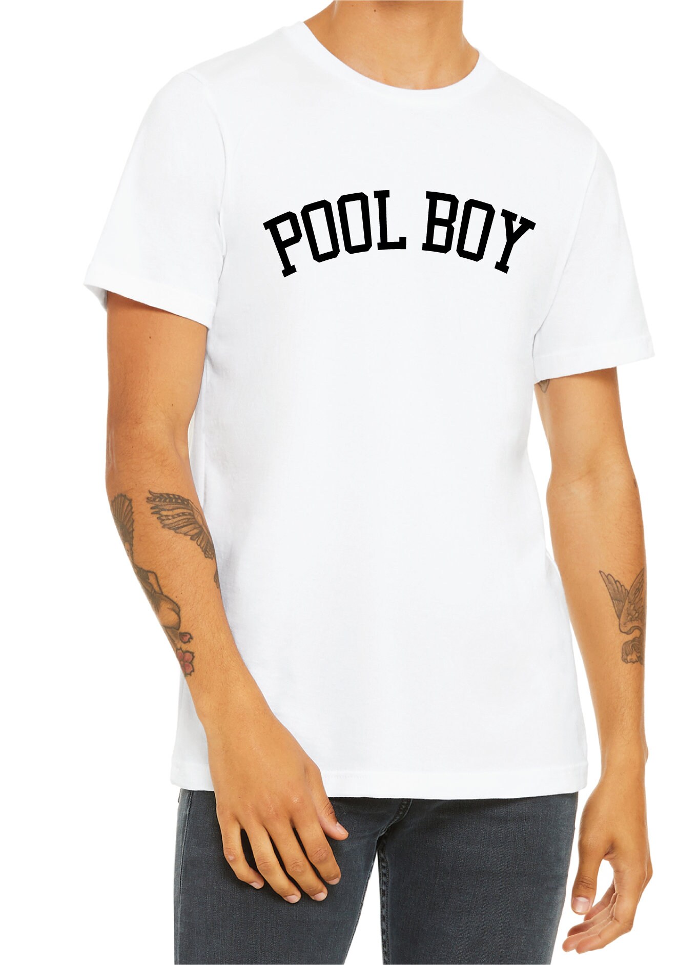 Pool Boy Tee, Pool Boy, Father's Day Gift, Funny Mens Tshirt, Funny Dad ...
